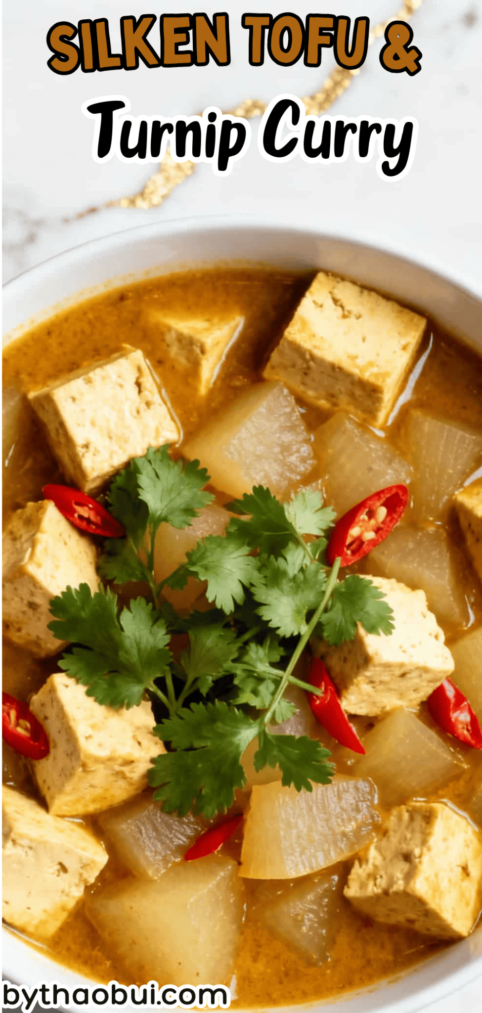 Silken Tofu & Turnip Curry