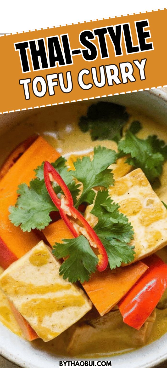 Thai-style Tofu Curry - Thao Bui